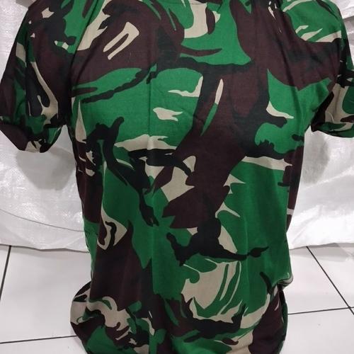 Jual Kaos loreng AL FATIH ARMY tni ad oblong pendek one size LENGKAP ...