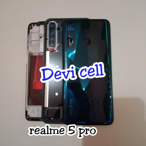 Jual CASING KESING HOUSING FULLSET REALME 5 PRO ORIGINAL BACKDOOR FRAME ...
