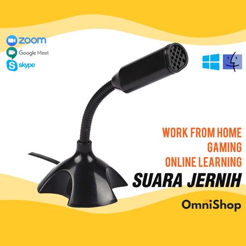 Promo Mic U03 Microphone Mini USB Microfon PC Mikrofon Laptop Mik ...