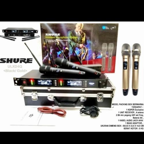 Jual MIC MIK MIX MICROPHONE WIRELESS SHURE ULXD4 ULXD4Q ULXD 4Q ULXD-4Q ...