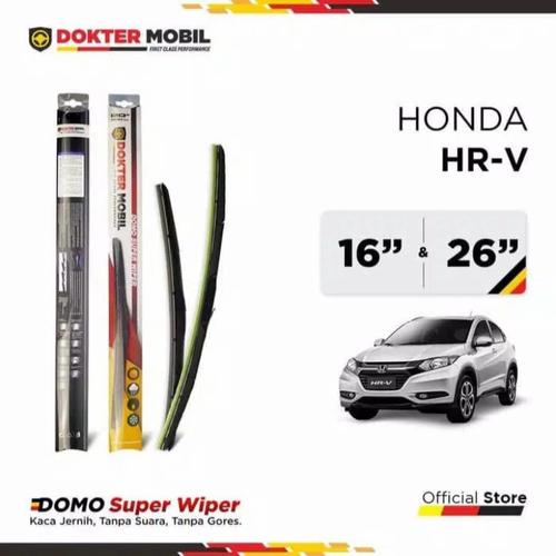 Jual Domo Super Wiper Blade Hybrid Penyeka Kaca Mobil Honda HR-V ...