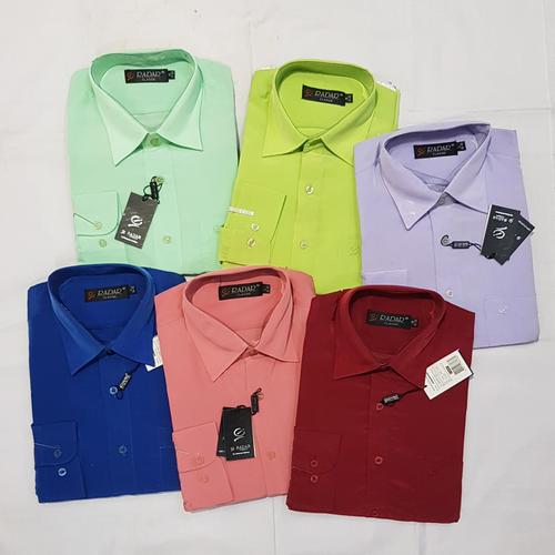Jual Kemeja Lengan Panjang Pria Polos Warna - maron, XL - Kota Surabaya ...