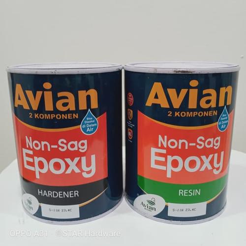 Jual Avian NON-SAG Epoxy Galon 0.8 Kg (2 komponen 400 gr) Kering Dalam ...
