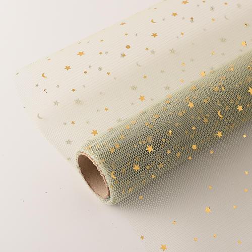 Jual Gold Star Tile (Roll; 50 cm x 5 m) - Kertas Bunga Wrapping Paper ...