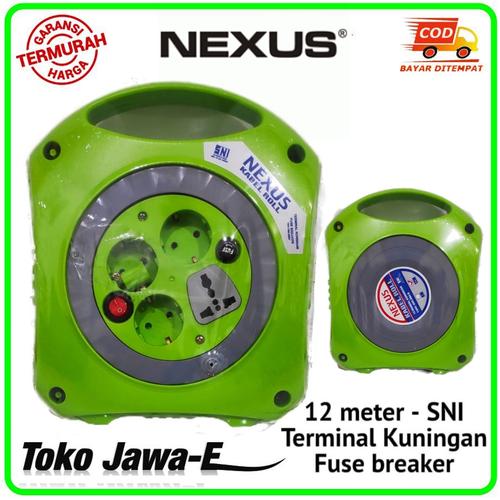 Jual KABEL Roll Nexus Panjang 12 Meter + Saklar + Fuse + Colokan One ...