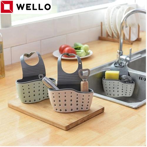 Jual WELLO Tempat Sponge Busa / Sabun Cuci Piring Gantung - Bahan Keras ...