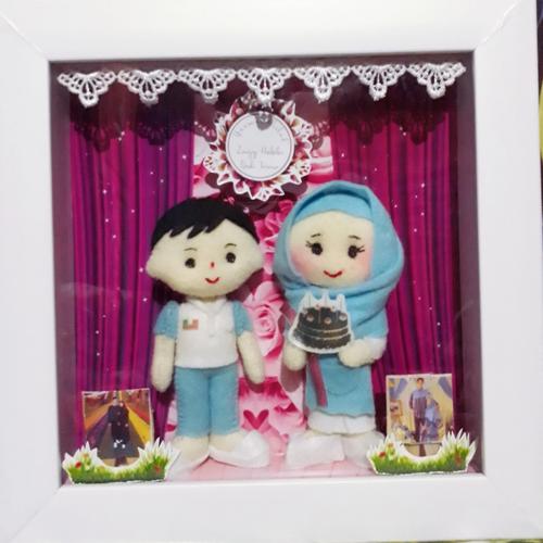 Jual Bingkai Foto Boneka Frame - Gift Frame Box - Kab. Tegal - Unique ...