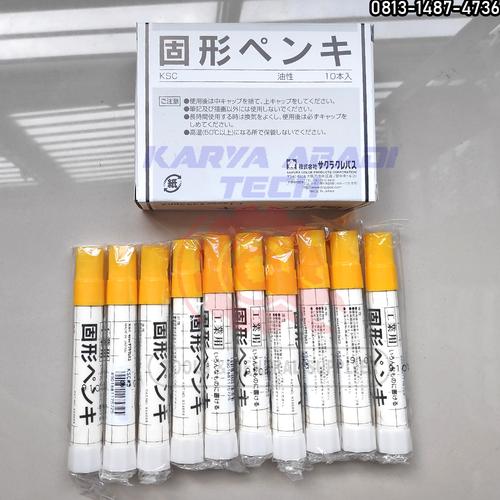 Jual SOLID MARKER SAKURA / SPIDOL PENANDA BESI PERMANEN - Kuning ...