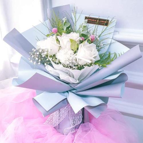 Jual FRESH FLOWER - SIMPLY WHITE - Kota Batam - Alice Grosir Bunga ...