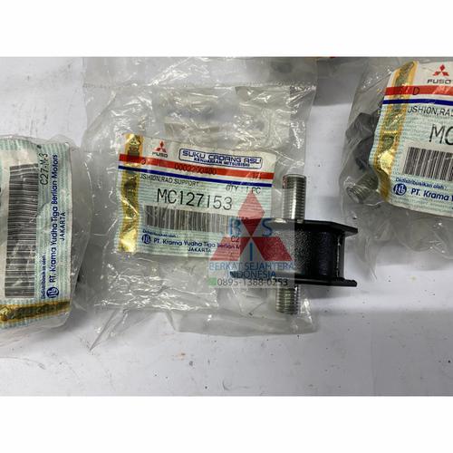 Jual MC127153 "ASLI" CUSHION RADIATOR SUPPORT/KARET RADIATOR CANTER ...