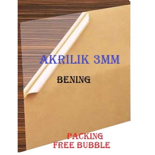 Jual AKRILIK LEMBARAN BENING 3MM UKURAN CUSTOM - Jakarta Barat ...