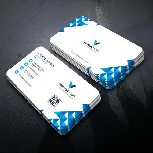 Jual ROUNDED NAME CARD/KARTU NAMA/BUSINESS CARD/ SIZE ID CARD (86 x 54 ...