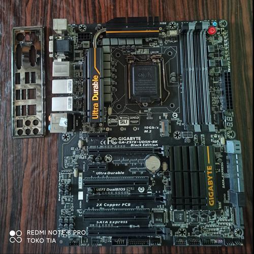 Jual Gigabyte GA-Z97X-UD5H-BK Black Edition soket 1150 support i7 4790K ...