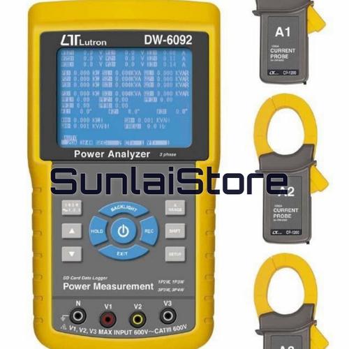 Jual Phase Power Quality Analyzer Lutron DW-6092 DW 6092 - Jakarta Pusat - SunlaiStore | Tokopedia