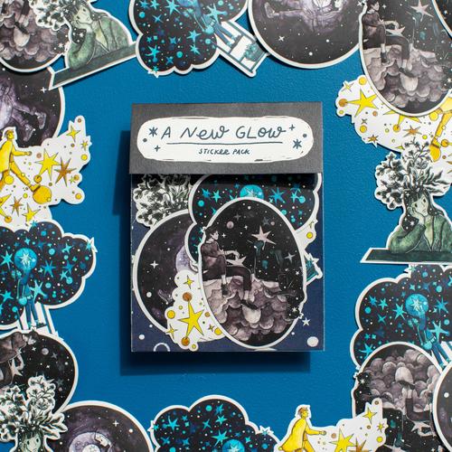 Promo A New Glow: Sticker Set, Matte Waterproof Vinyl Sticker - Jakarta ...