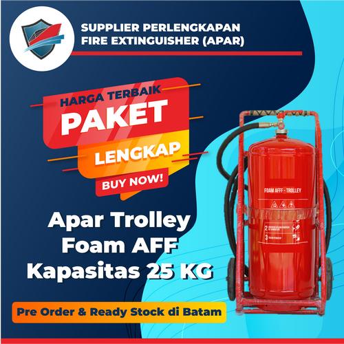 Jual Jual Apar Batam - Fire Extinguisher Foam AFF 25 KG TROLLEY - Kota ...
