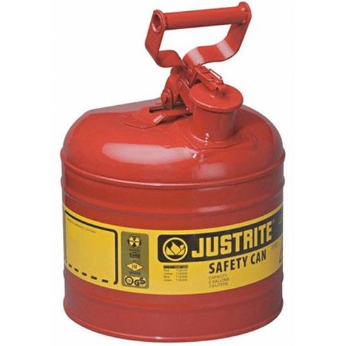 Jual Justrite Type I Steel Safety Can, 2 Gallon 7120100Z - Jakarta ...