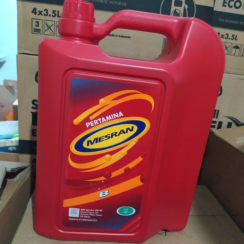 Jual mesran B40 / diesel engine oil sae 40 10 liter / oli pertamina ...