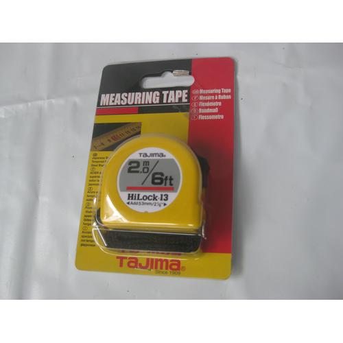 Jual TAJIMA (japan) meteran dengan pengunci (hi-lock roll meter) 2m/6ft ...