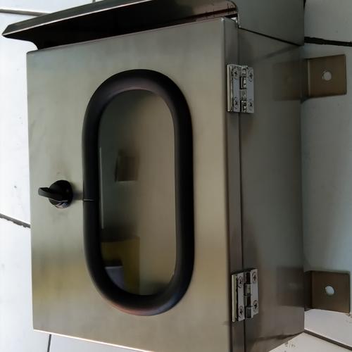Jual Panel box stainless steel 304 outdoor 300x250x150 double door ...