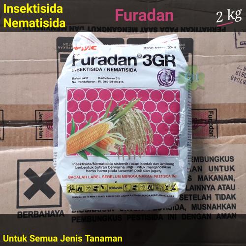 Jual Insektisida/Nematisida Furadan 3GR 2 kg, Puradan Mengendalikan ...
