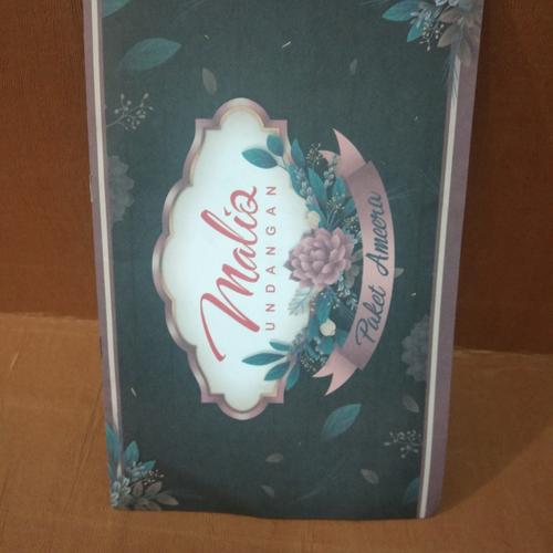 Jual Katalog Maliq 73 -77 Contoh Blangko Undangan Nikah Khitan Ultah ...