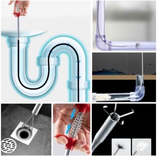 Jual Alat pembersih saluran air 60cm kawat penjepit kotoran. Pipa, wastafel - Kota Makassar ...