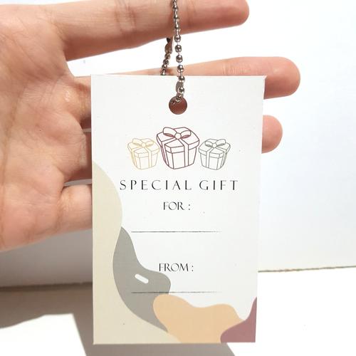 Jual Gift Tag/ Hang Tag/ Kartu Ucapan/ Gantungan Kartu Earth (25 pcs ...