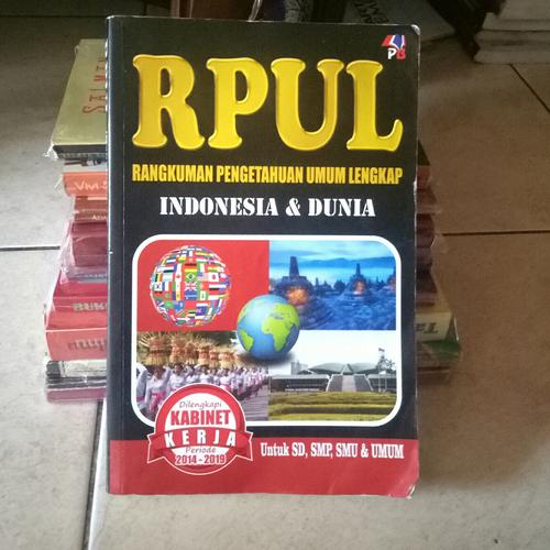 Jual ORI RPUL RANGKUMAN PENGETAHUAN UMUM LENGKAP INDONESIA DAN DUNIA ...