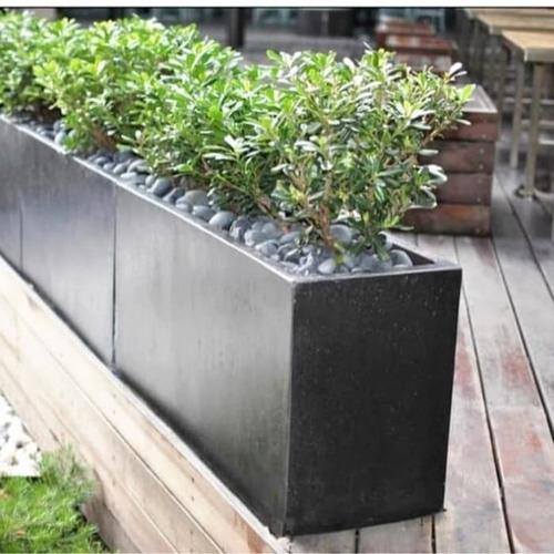 Jual Pot planter box hitam glossy - Kota Depok - Terazzo Store | Tokopedia