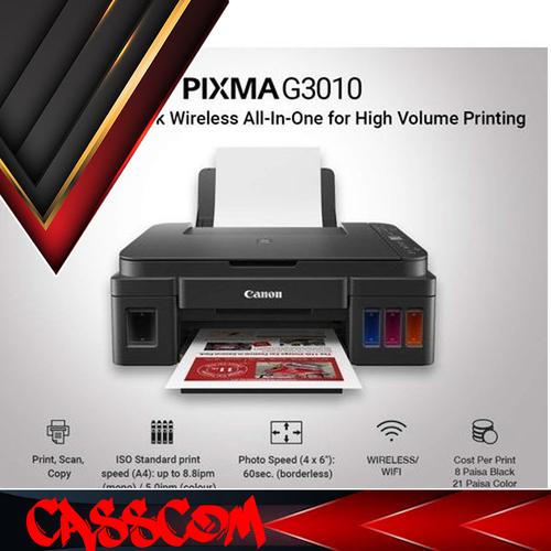 Promo Printer Canon Pixma G3010 All-in-One Wireless Ink Tank Colour ...