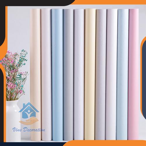 Jual WALLPAPER WALL STIKER STICKER POLOS DINDING TEMBOK LEMARI MURAH ...