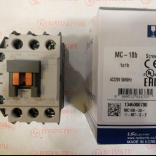 Jual Kontaktor / Contactor Metasol MC-18B 3P 22AF 220V AC LS Electric ...