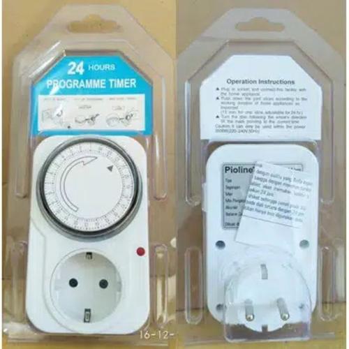 Jual Analog Timer Pioline / Stop Kontak Timer Pioline - Kota Pekanbaru ...