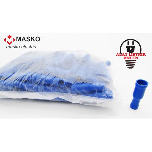Jual SKUN KABEL INSULATED FEMALE BULLET PELURU FRD - BIRU MERAH KUNING ...