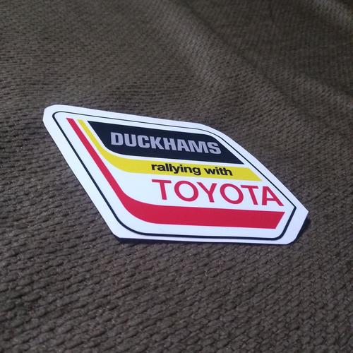 Jual Stiker Toyota Duckhams Rally look - Kota Depok - Rumah Decal ...