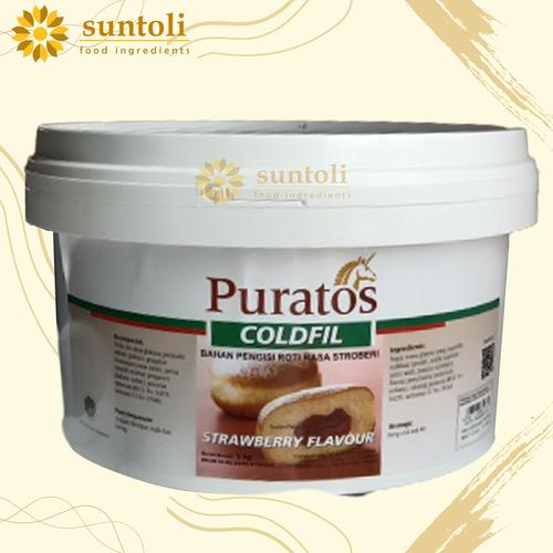 Jual PURATOS COLDFIL STRAWBERRY / Selai Stroberi Siap Pakai - 5 kg ...