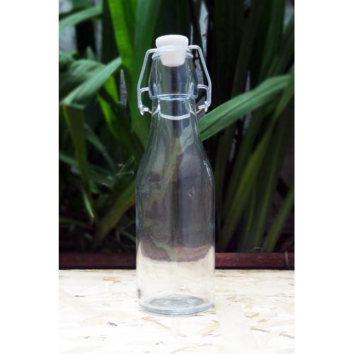 Jual Botol Kaca Blanco 250ml Swing Top Bottle Klip Ayun Anti Tumpah ...