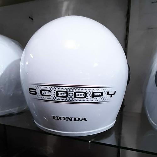 Jual helm scoopy New original - putih polos - Kab. Sidoarjo - Part helm ...