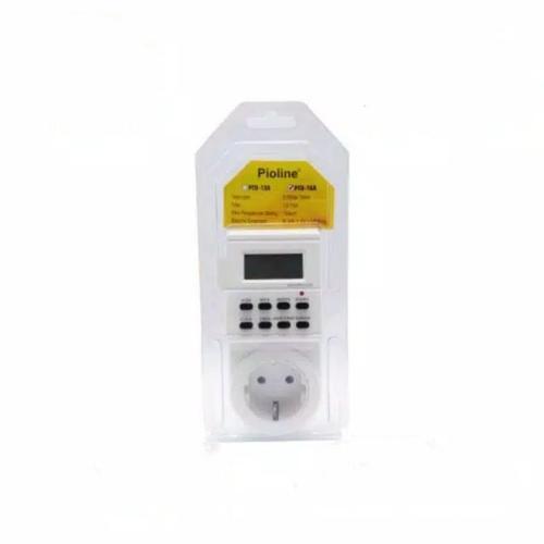 Jual Digital Timer Pioline PTD-16A / Stop Kontak Timer - Kota Pekanbaru ...