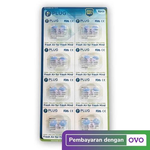 Jual SGS PLUG Nasal Filter 1 pack refill (Isi 8 pcs) - Kota Bandung ...