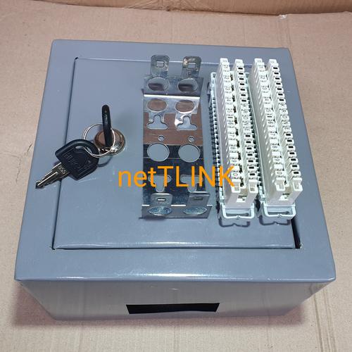 Jual Box mdf telepon 20 pair / Terminal box 20 pair /box telepon kaleng ...