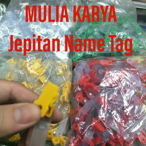 Jual Jepitan Name Tag Jepit Buaya Plastik - Jakarta Utara - MULIA KARYA ...
