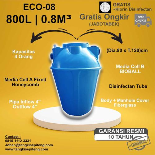 Jual 800 Liter BIOFIL, BIO SEPTIC, SepticTank BIOTECH, BIOTANK ...