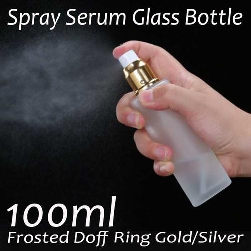 Jual Botol Spray 100ml Botol Serum Kaca Frosted 100 ml Refill Parfum ...