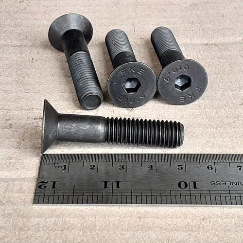 Jual BAUT L M10X50 VERSENG / BAUT M10X50 BAJA COUNTERSUNK M10 X 50 - dengan mur - Kab. Tangerang ...