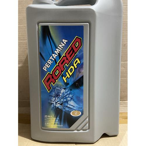 Jual Oli Pelumas Pertamina Rored HDA Sae 90 API GL5 Gear Oil 5L Liter ...