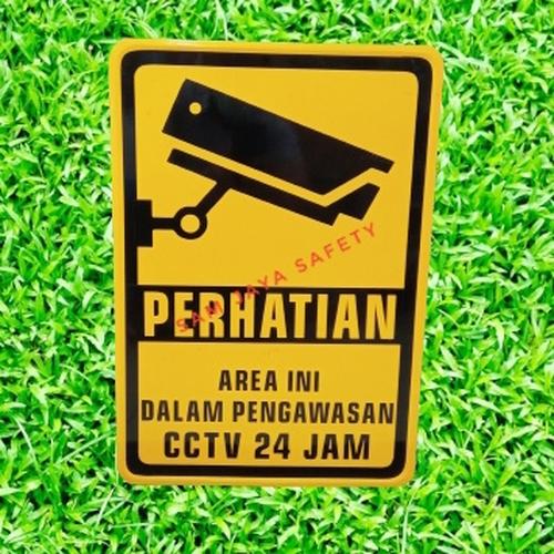 Jual Rambu Area CCTV - 35cm x 50cm - Jakarta Pusat - SAM JAYA SAFETY ...