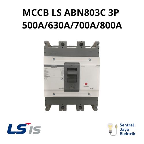 Jual MCCB ABN803C 3PHASE 500A/630A/700A/800A (AMPERE) METASOL LS - 630A - Jakarta Pusat ...