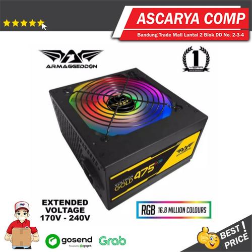 Jual Armaggeddon Voltron GOLD 475 RGB Power Supply - Kota Bandung - ASCARYA COMPUTER | Tokopedia